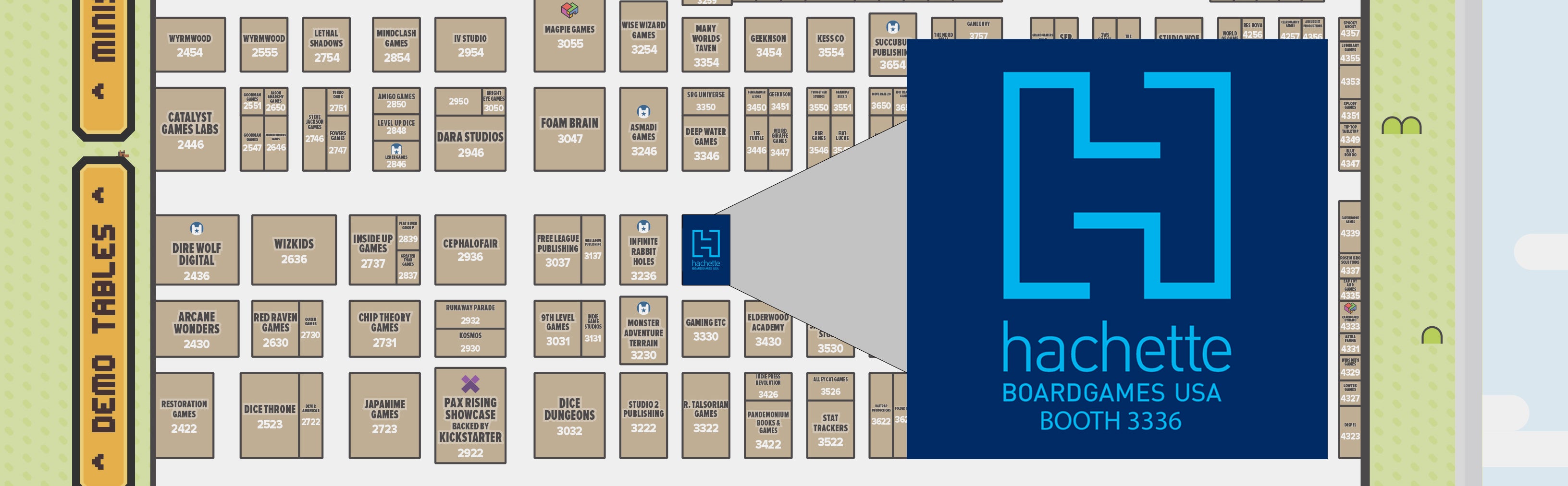 PAXU 2023 Guide – Hachette Boardgames US