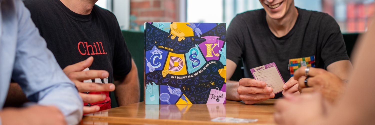 Whacky, modern trivia: CDSK – Hachette Boardgames US
