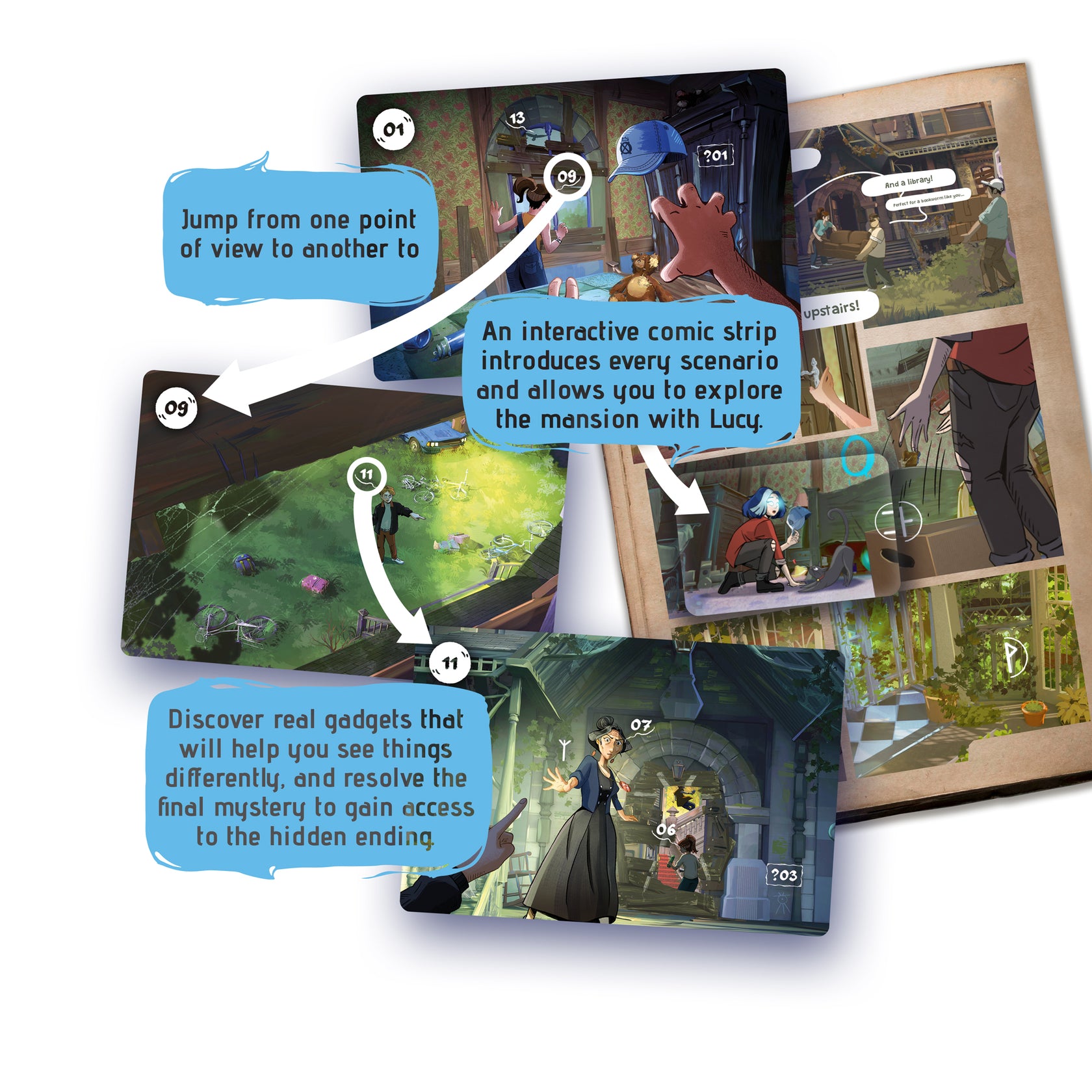 Flashback Lucy – Hachette Boardgames US