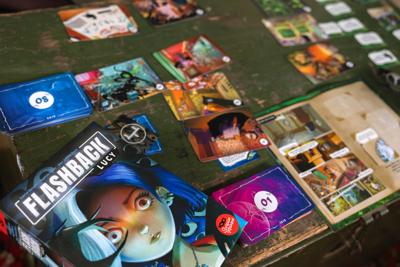 Flashback Lucy – Hachette Boardgames US