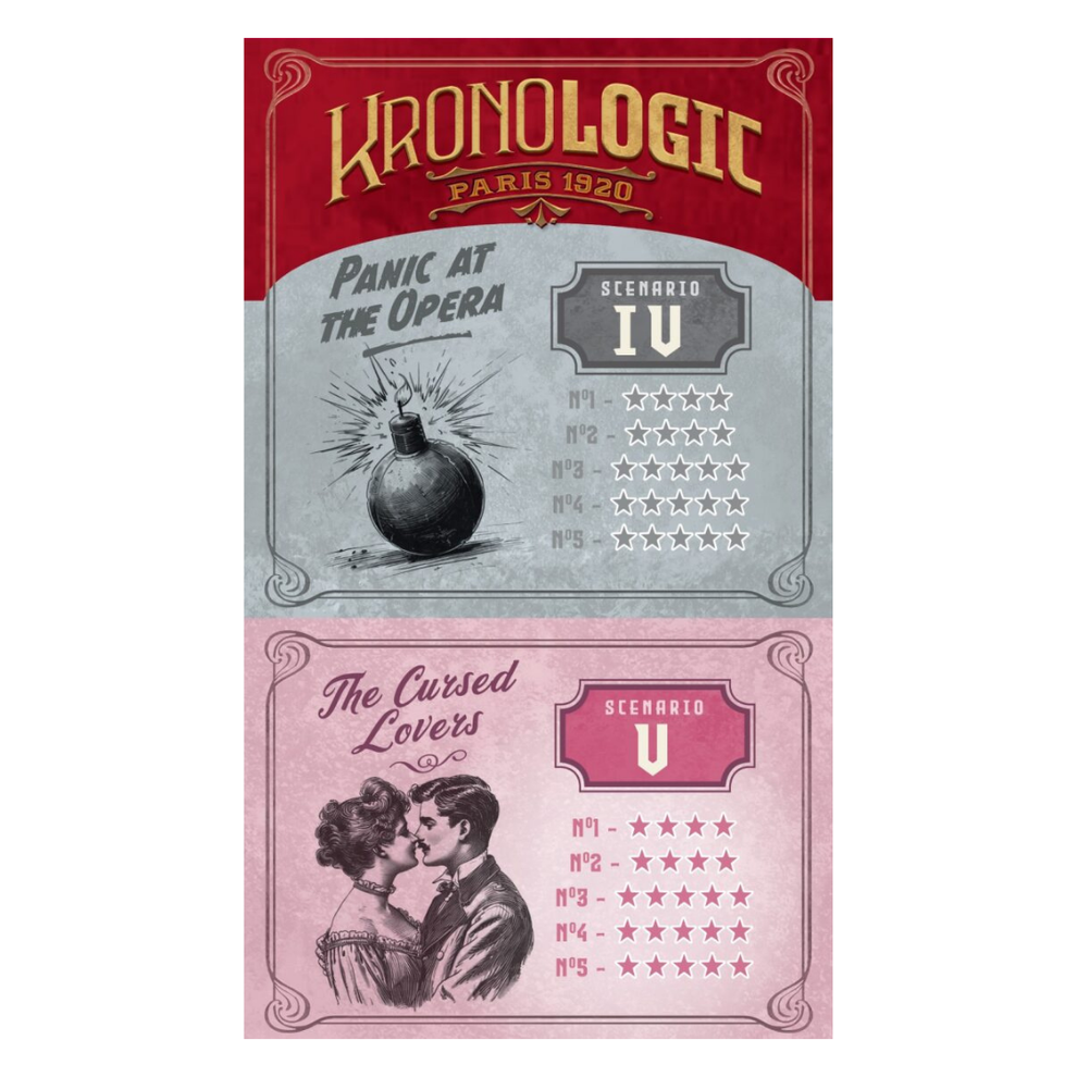 Kronologic: Paris Expansions – Hachette Boardgames US