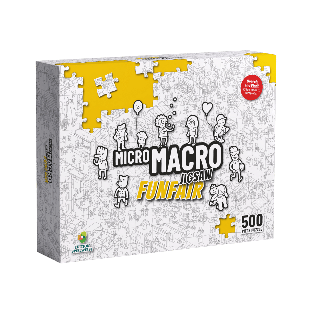 MicroMacro Jigsaw - Funfair – Hachette Boardgames US